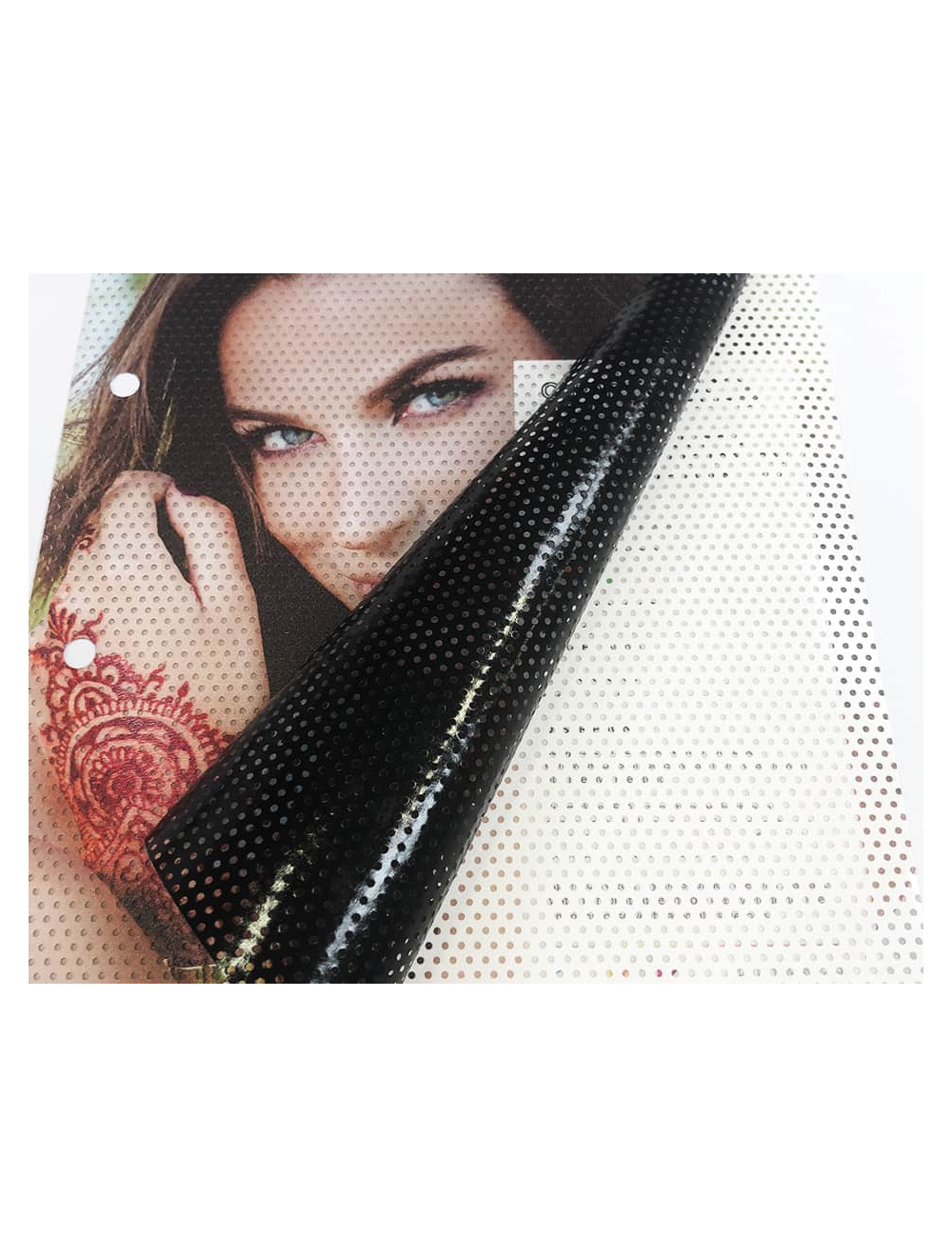 Contravision Perforated Window Film (External) - Display Signs Direct ...